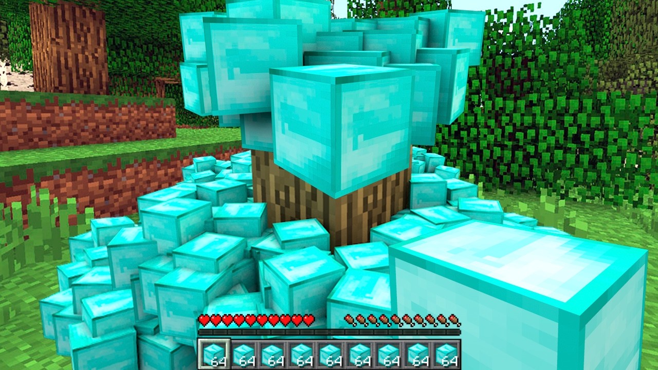 Minecraft, But Item Drops Are Random And Multiplied… - YouTube