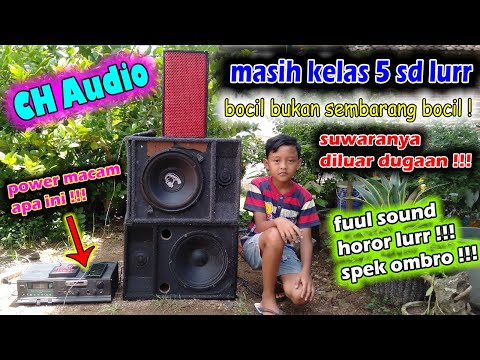 GREBEK SOUND SYSTEM MINIATUR BOCIL KELAS 5 SD BIKIN IRI SEMUA ORANG