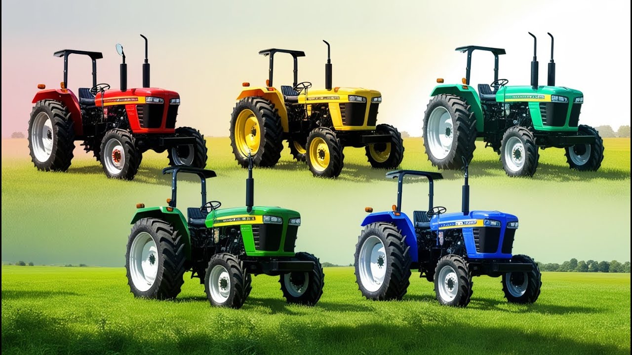 Using Different Tractors in Farming Simulator 22 - YouTube