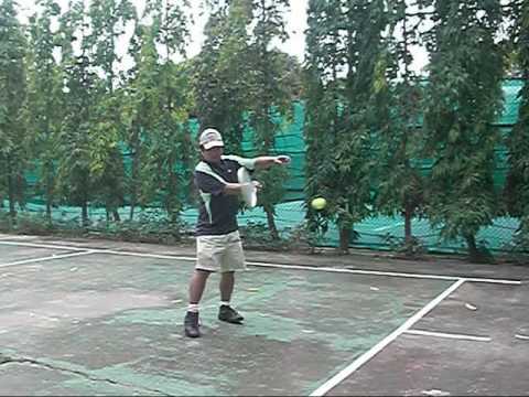 Forehand Groundstroke: Proper Wrist and Racquet Angle - YouTube