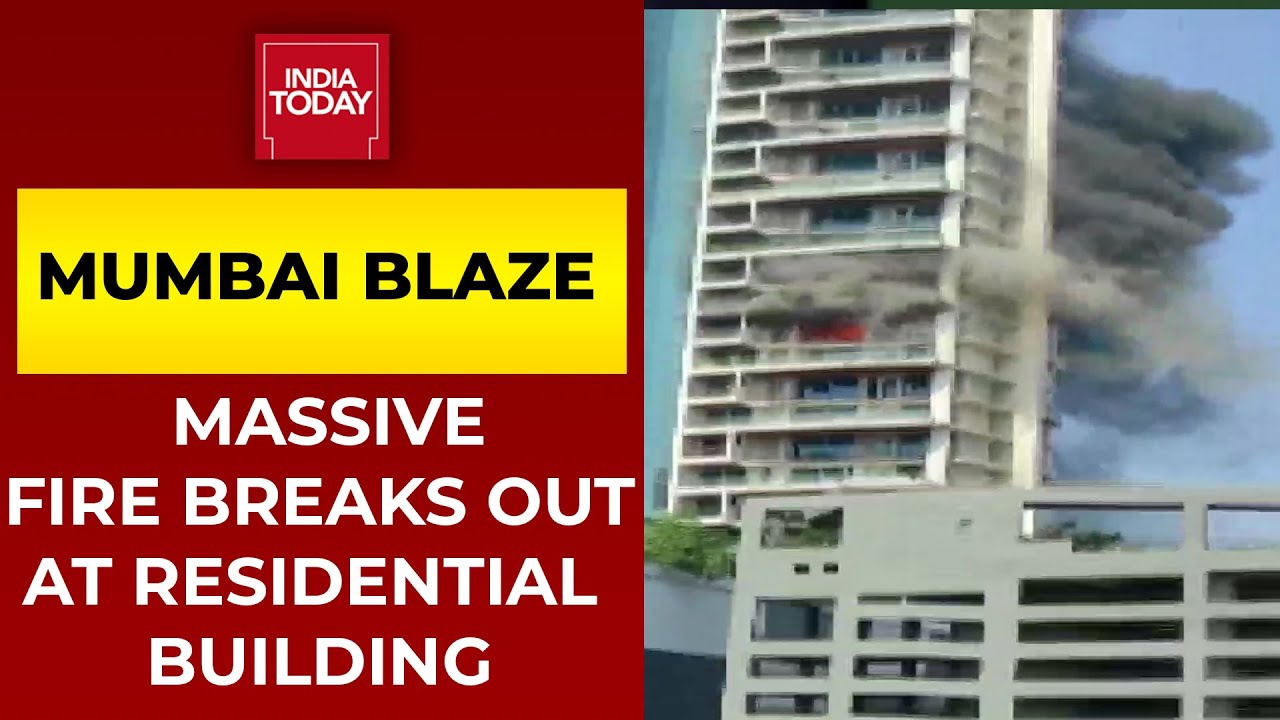 Massive Fire Breaks Out At 60-Storey Building In Mumbai’s Lalbaug ...
