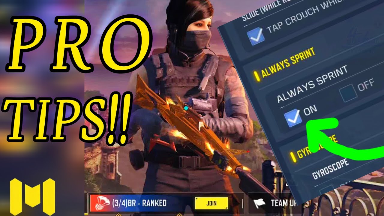 Best Settings for Movement...#codm #codmobile - YouTube