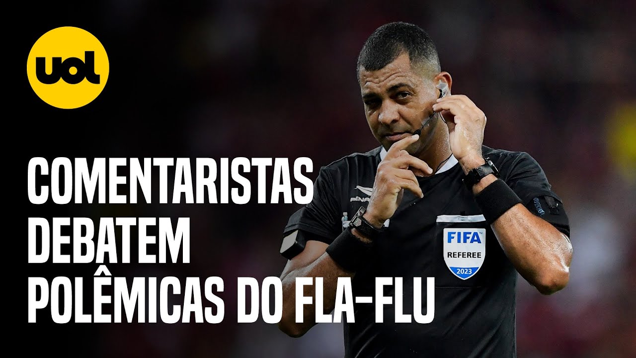 COMENTARISTAS debatem LANCES POLÊMICOS do FLA-FLU - YouTube