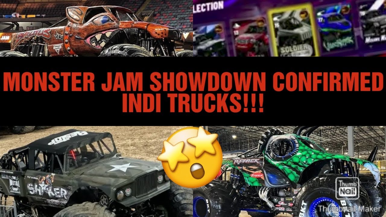 Monster Jam Showdown CONFIRMED Independents!! - YouTube