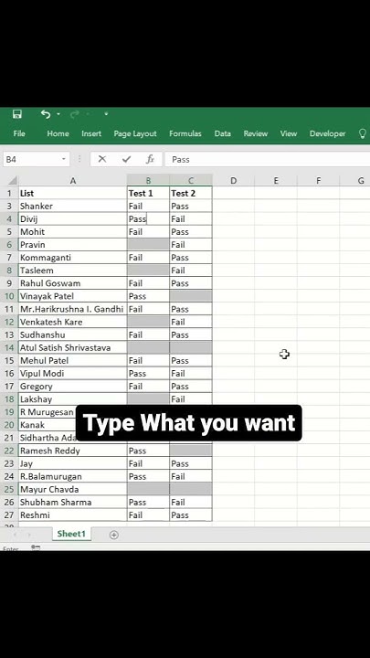 How to Fill Blank Cell easily..!! - YouTube