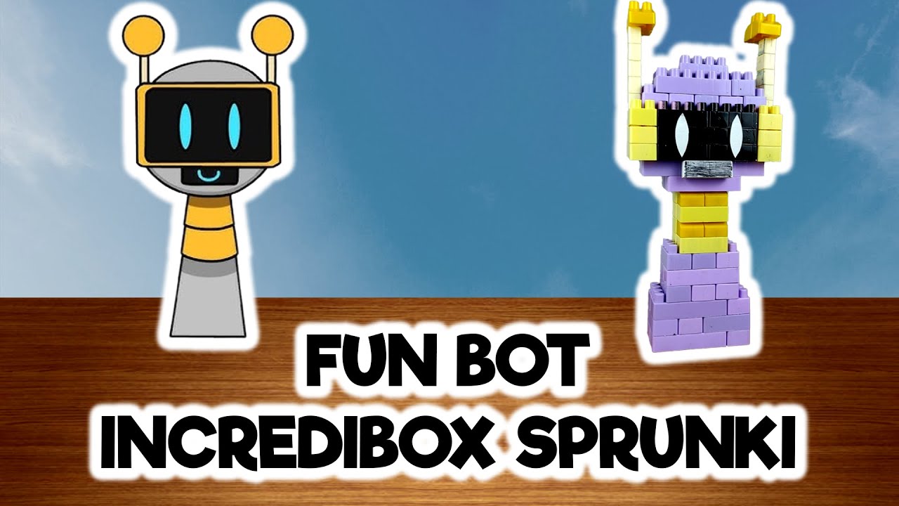Cara Membuat Fun Bot Incredibox Sprunki Dari Balok Susun - YouTube