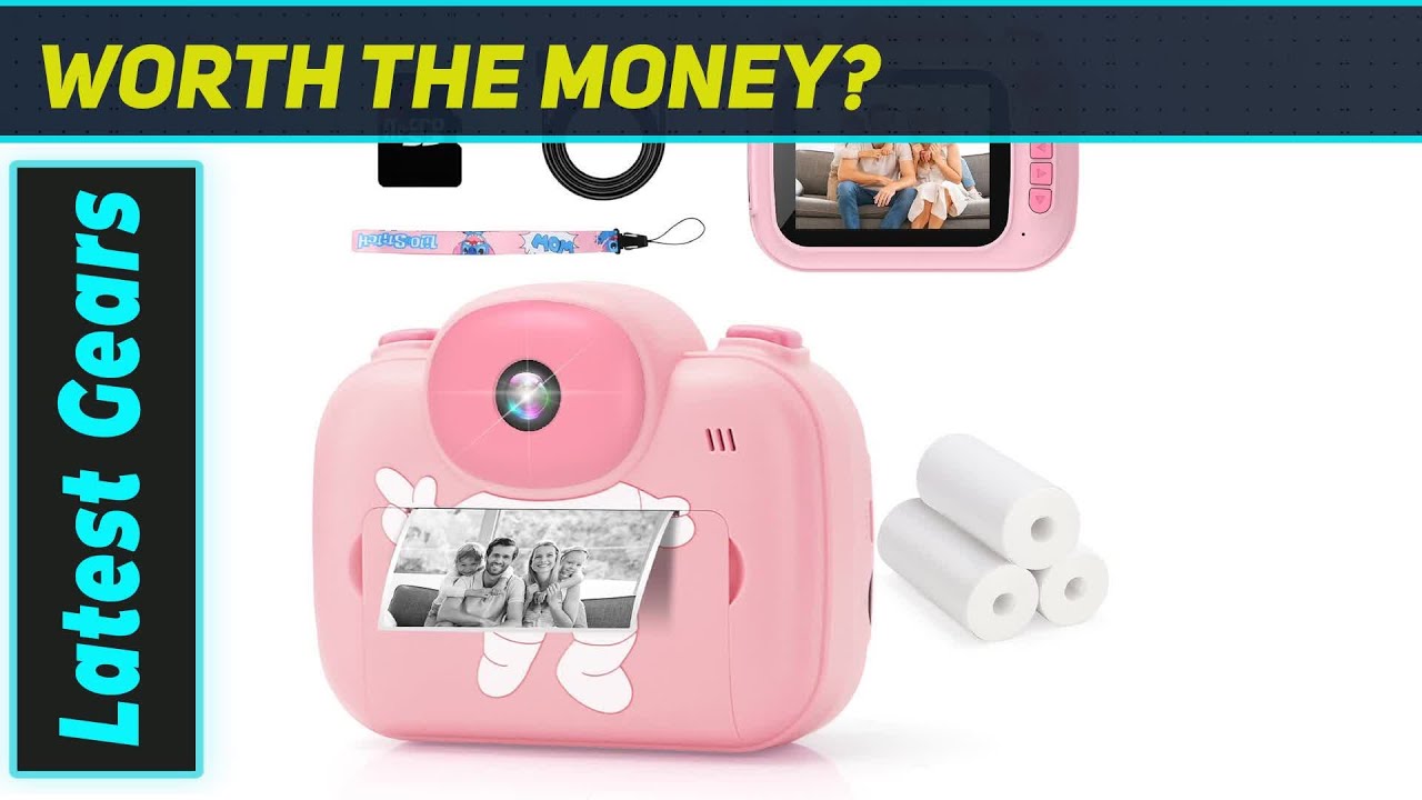 Best Instant Print Camera for Kids! Trayoo Kids Camera - YouTube