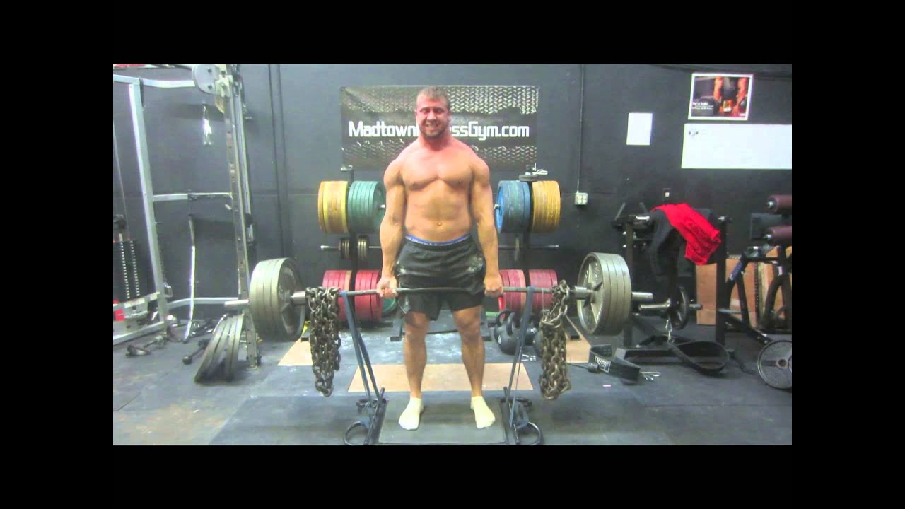 800 Pound Double - Week 1 Raw Unity Deadlift Training - YouTube