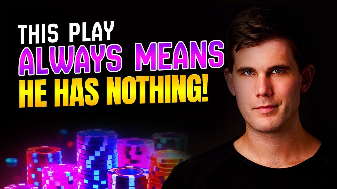 This Play Always Means He Has Nothing! - YouTube