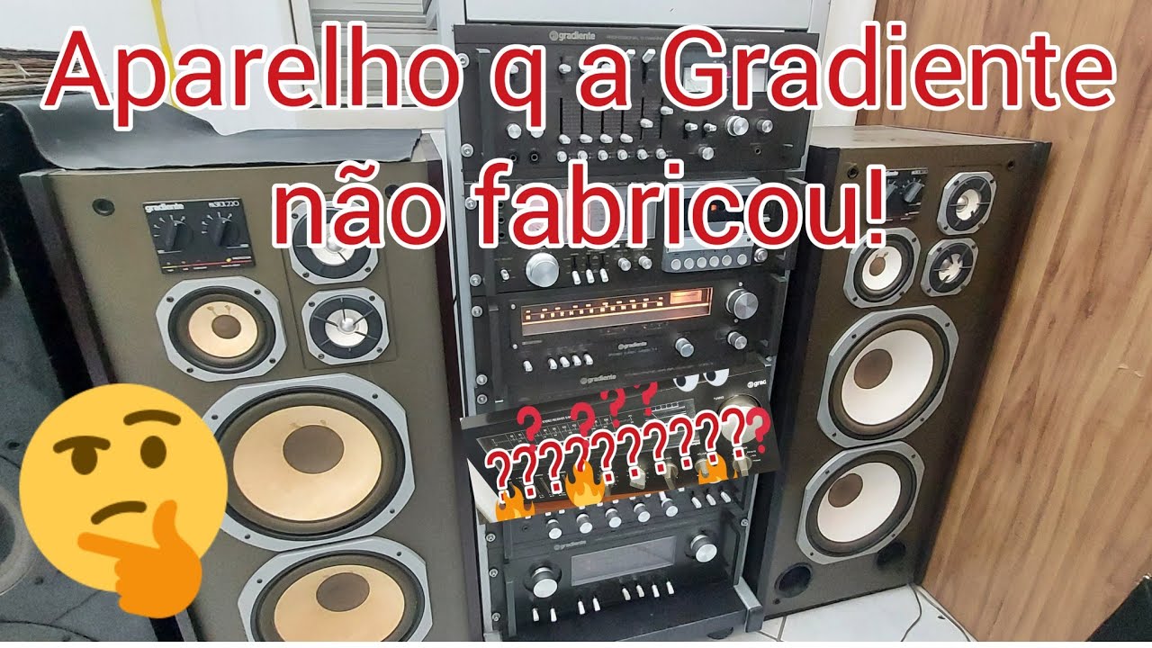 Gradiente System one/Novo modulo alternativo - YouTube