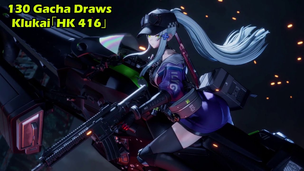 【GIRLS' FRONTLINE 2: EXILIUM】130 Gacha Draws - Klukai「HK 416」 + Planeta ...