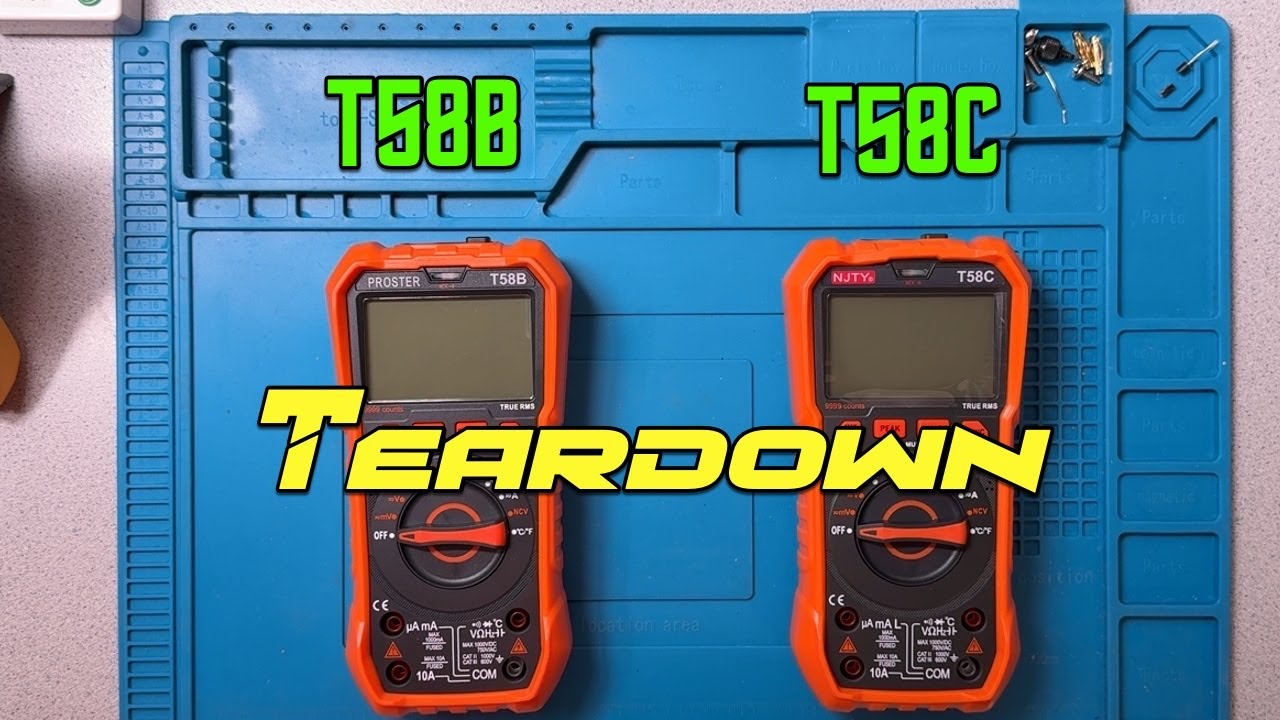 Proster T58B NJTY T58C Teardown - YouTube