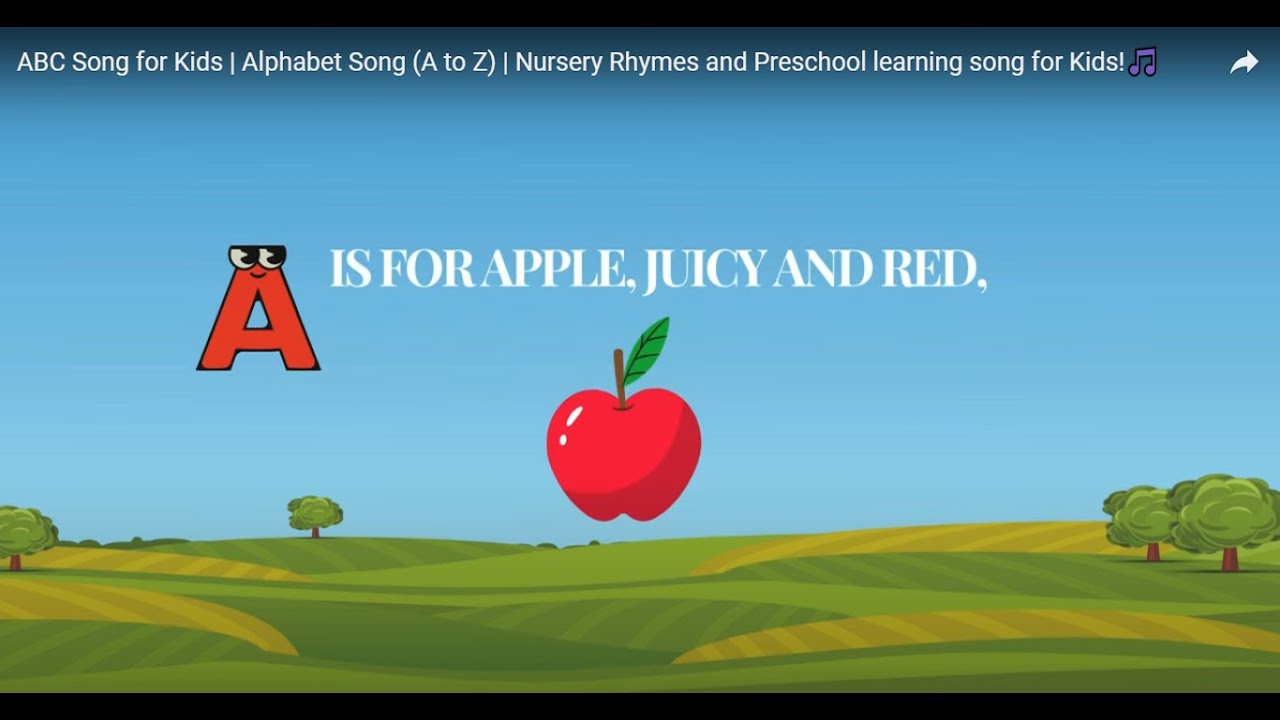 Alphabet Song (A to Z) | ABC Song for Kids | Nursery Rhymes and ...