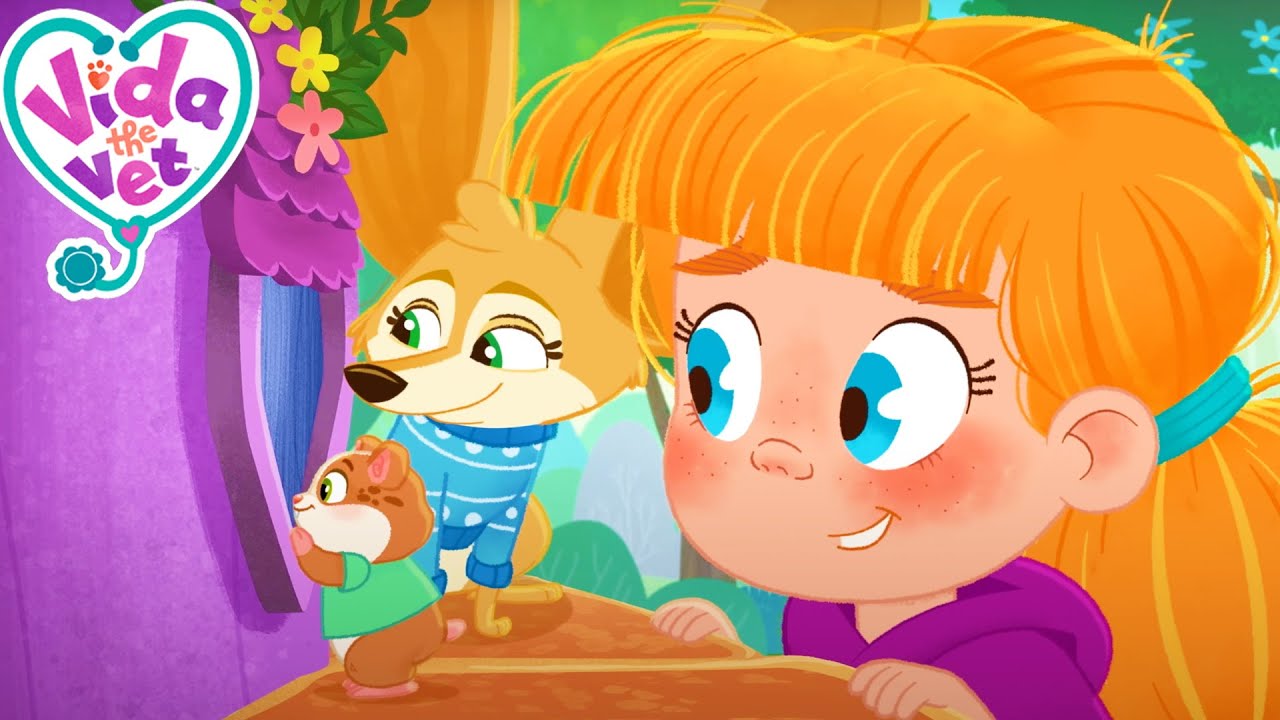 Sad Day! | Vida the Vet Compilation | Cartoons for Kids - YouTube