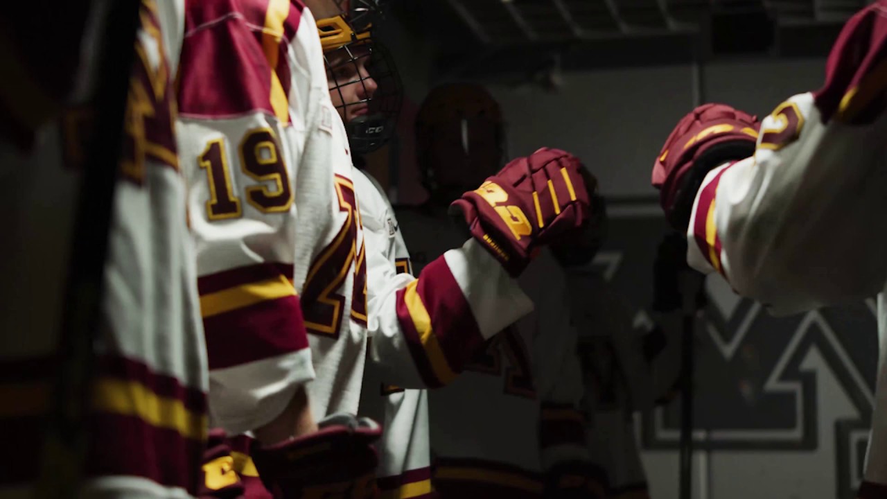 Gopher Men's Hockey Cinematic Mid-Season Hype - YouTube