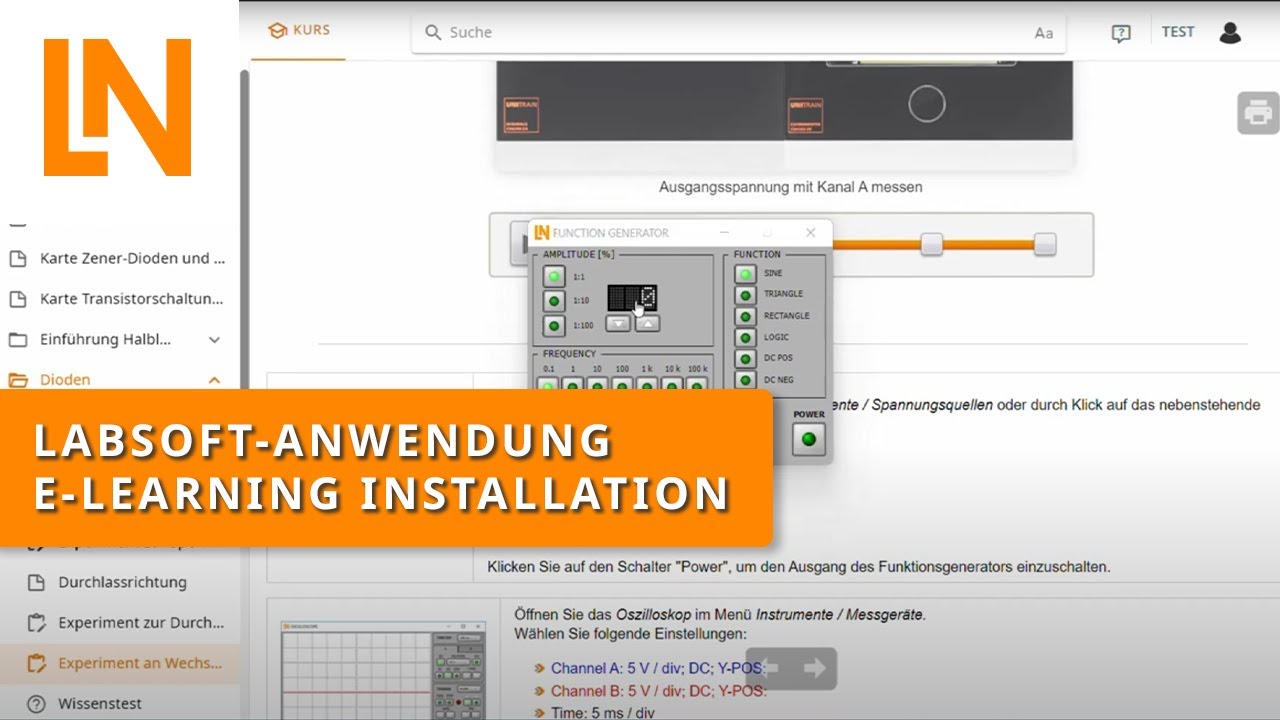 Wie installiere ich das LabSoft E-Learning? | How to - YouTube