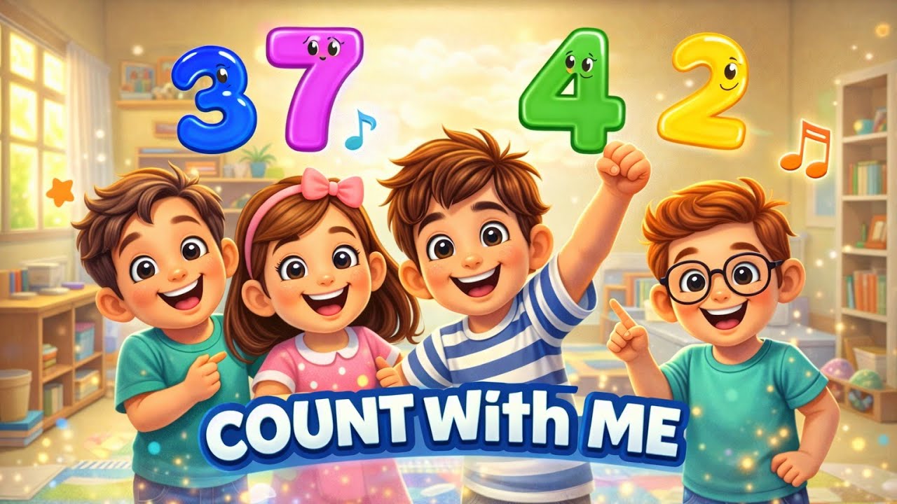 🎵 READY TO SING AND COUNT IN ENGLISH? LET'S GO! 🎶 | Fun Christian Song ...