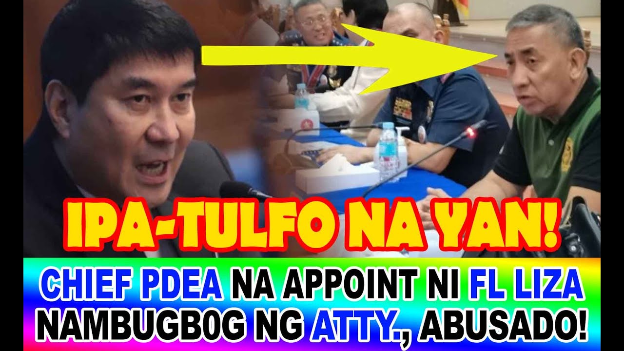 PDEA Chief Lazo nambugboog nantauhan, kasinyabang ng Boss nya - YouTube
