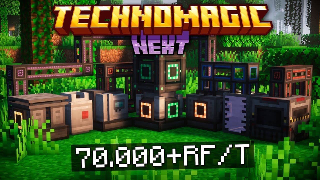 ГАЗОВЫЙ ГЕНЕРАТОР! [70.000+ RF/T] • McSkill: TechnoMagic:NEXT #2 - YouTube