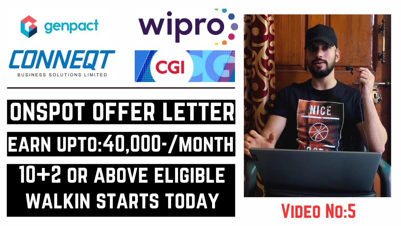 Wipro | Genpact | Qconnect BPO | CGI | Mega Walkin Drive | Onspot Offer ...