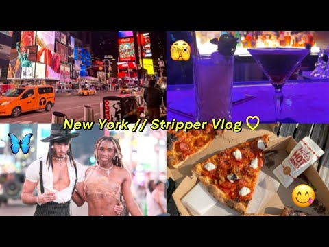 stripper vlog ⭐️ // new york city 🍎🗽🤯 - YouTube