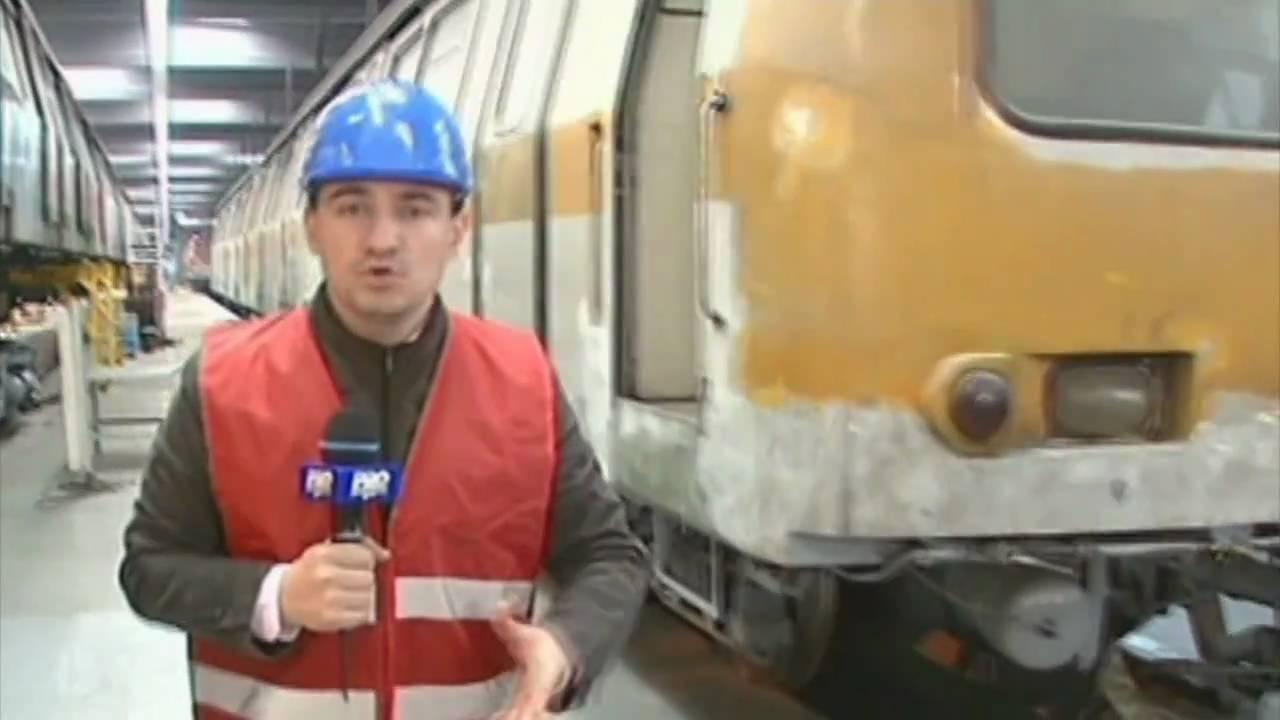 Metrou Stiri HD - Revizia Trenurilor IVA Astra Vechi (REM 033!) - YouTube