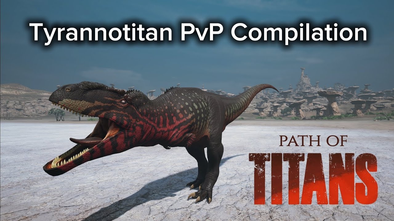 This New Apex Is BUSTED - Path of Titans PvP Compilation: Tyrannotitan - YouTube