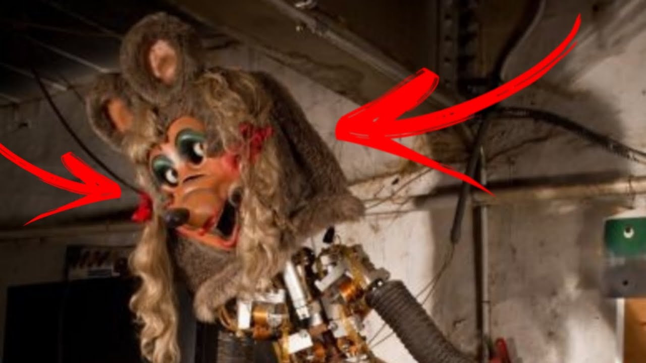 Animatronics abandonados na vida real 💀 - YouTube