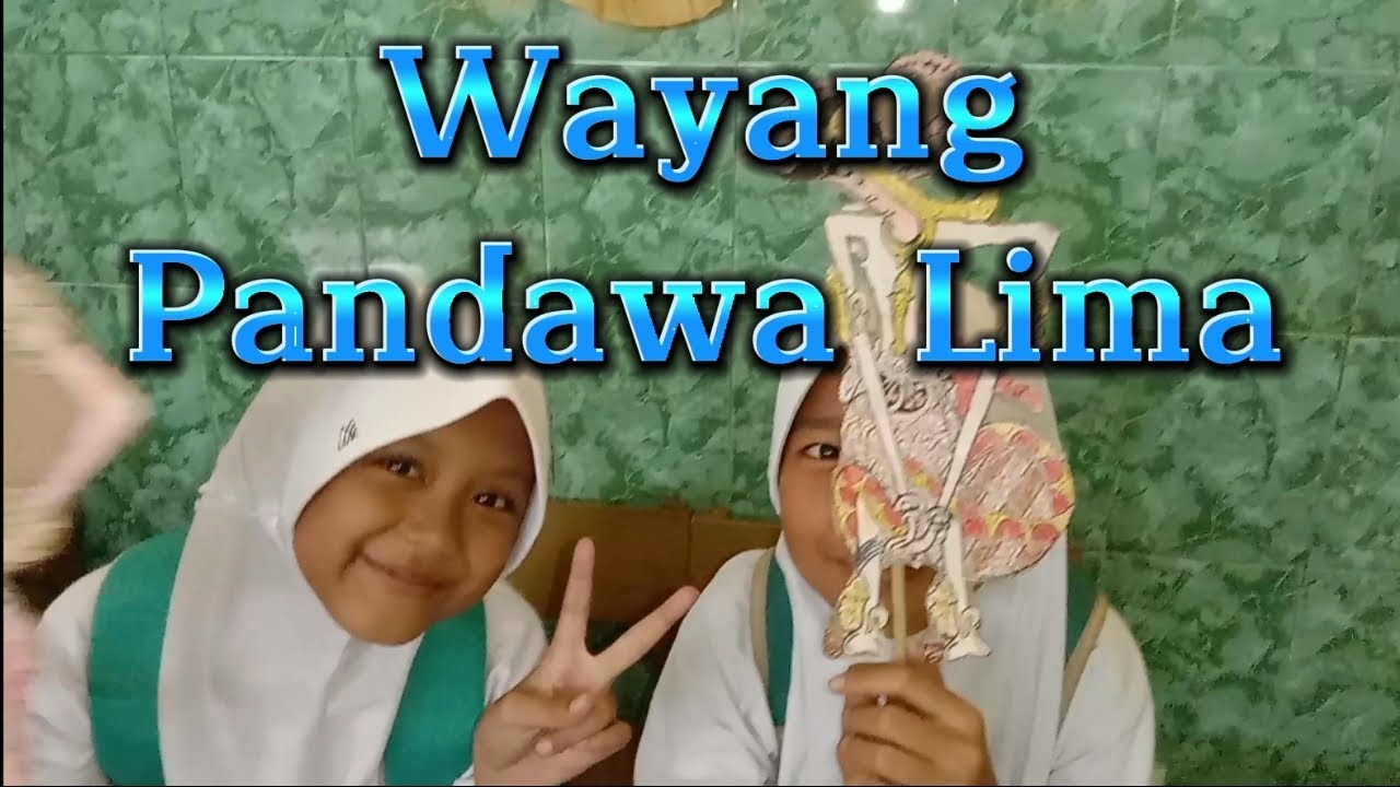 VIRAL!!? Mengenal Wayang Pandawa Lima. Membuat kerajinan dan mengenal ...