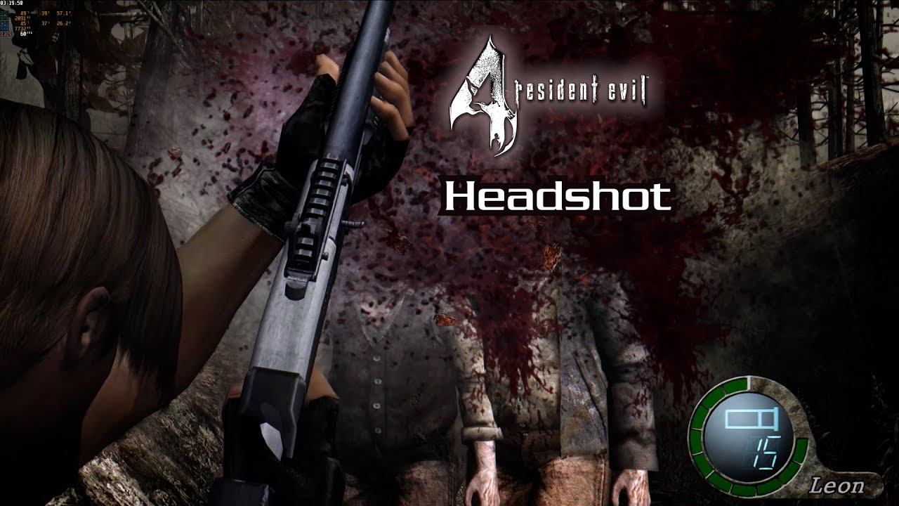 Triple Headshot Resident Evil 4 - YouTube