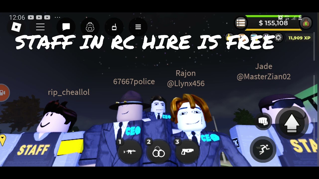 RCRP HIRE IS FREE STAFF #roblox #erlc #erlcroblox - YouTube