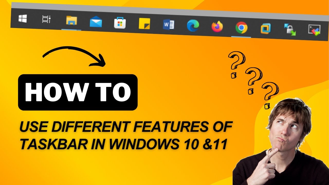 How to Set Hide, Show, Left, Right, Top, Bottom Settings Of Taskbar In ...