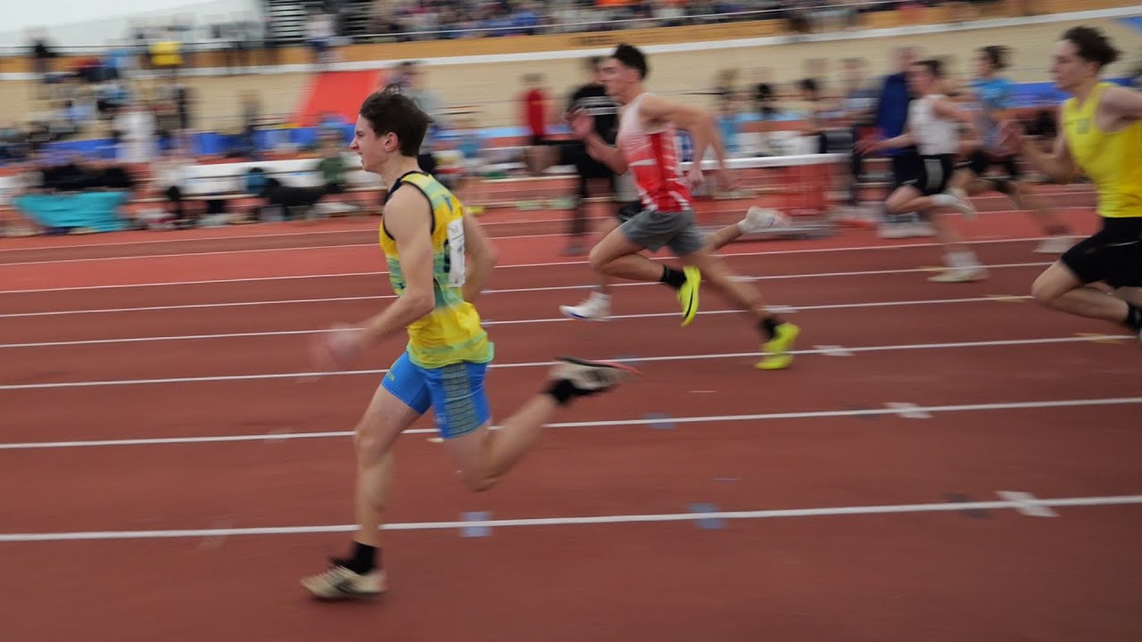 Susič Rok (SLO) 60 m Boys U16 Final 1st Place 7.33 PB National ...