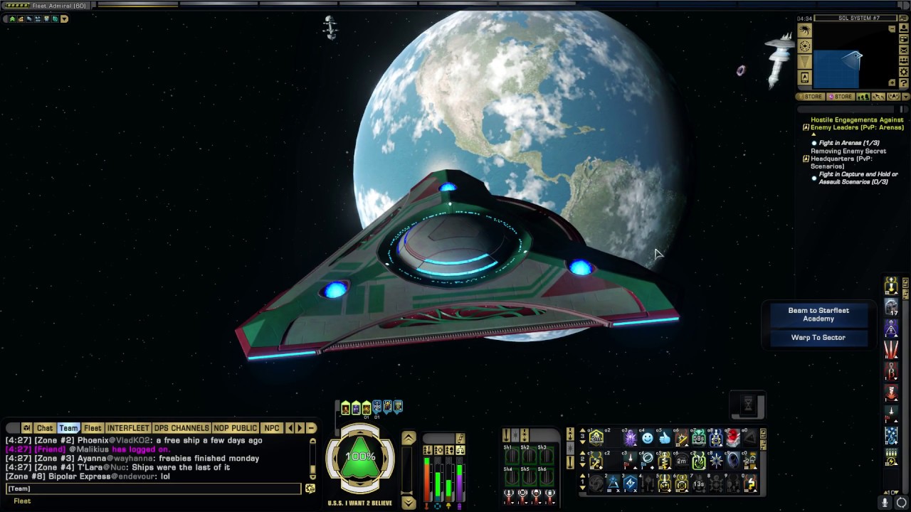 STAR TREK ONLINE - 75k Lukari Ho'Kuun Science Vessel [T6] after mastery ...