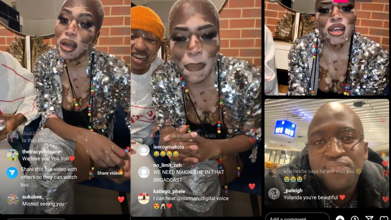 Big brother Mzansi: Yolanda and and Mich Live on IG with Yolifires ...