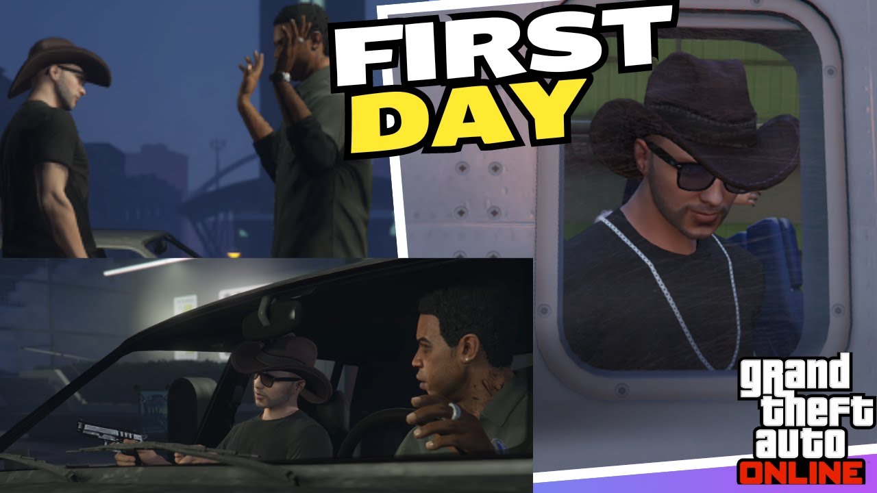 MY FIRST DAY IN GTA 5 ONLINE | GAMEPLAY #1 | GTA 5 ONLINE GAMEPLAY ...