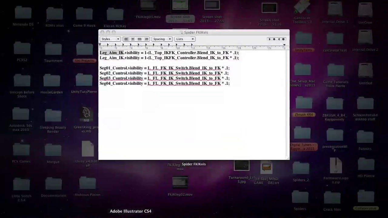 FK IK switch on spider legs. Maya Rigging tutorial. Part 04 - YouTube