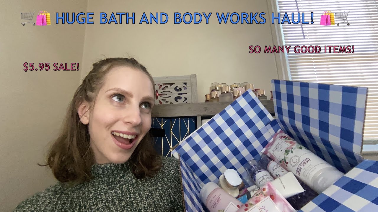 BATH AND BODY WORKS HAUL! | I bought SO MANY THINGS! - YouTube