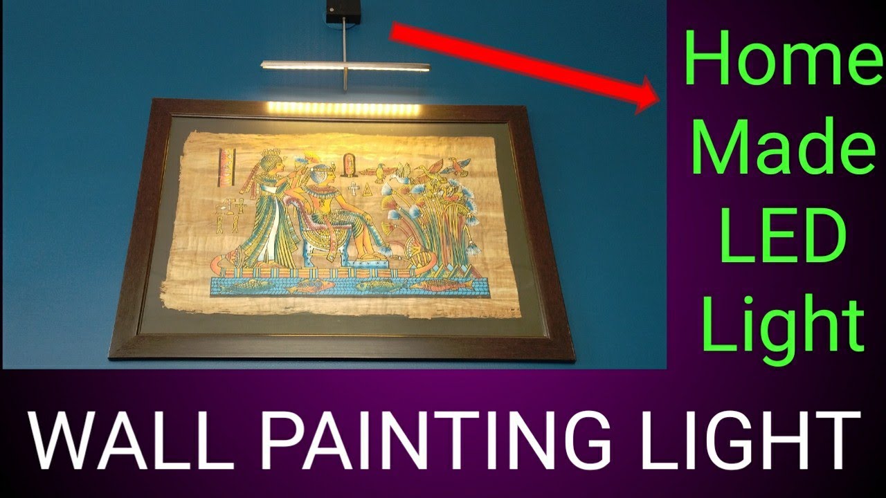 LED Light for Wall Painting | Home Made Led Light For Wall Painting ...