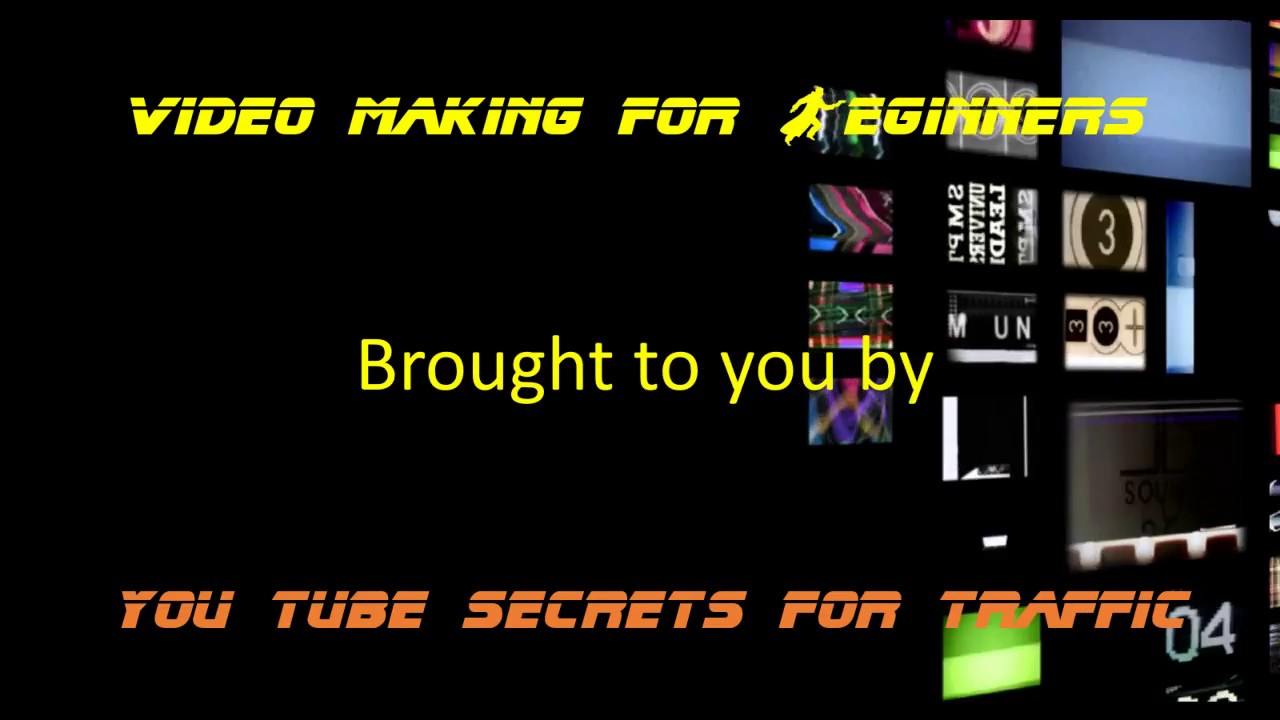 Intro Video Making for Beginners and YouTube Secrets for Traffic Udemy ...