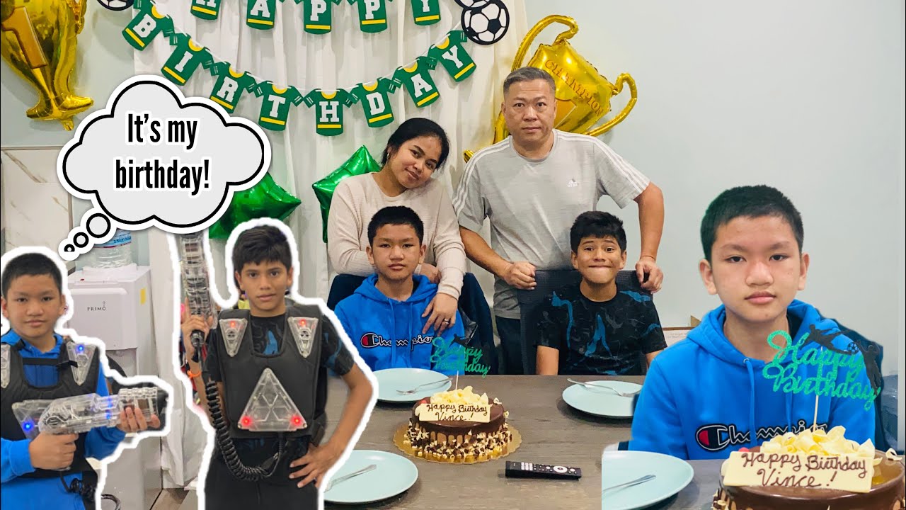 HAPPY 12th BIRTHDAY TO OUR KUYA VINCE ️ - YouTube