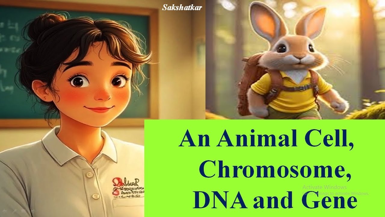 Genes and DNA in Animal Cell -Chromosome - YouTube