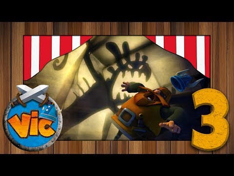 🌊🌊#3 The Cavemonster  - Vic the viking - FULL Episodes 🌊🌊