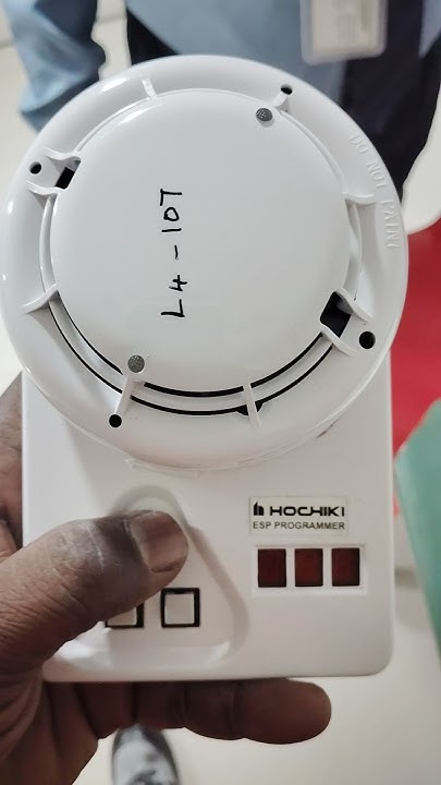 Fire alarm - HFP Latitude - smoke sensor detector - address kit tool ...