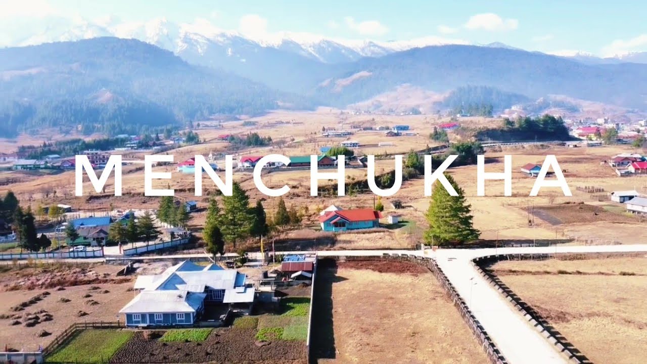 Menchukha Arunachal Pradesh Drone View - YouTube