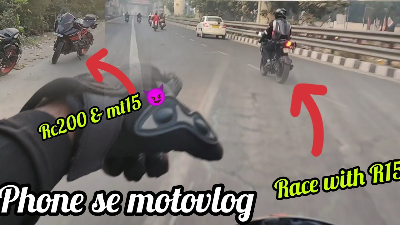 First Moto Vlog Phone Se Apni Splendor Pe / Engine Breking or Rave ...