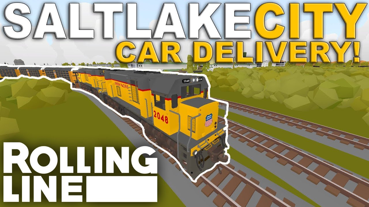 CAR DELIVERY! - Rolling Line VR Toy Train Simulator - Map - Longer ...