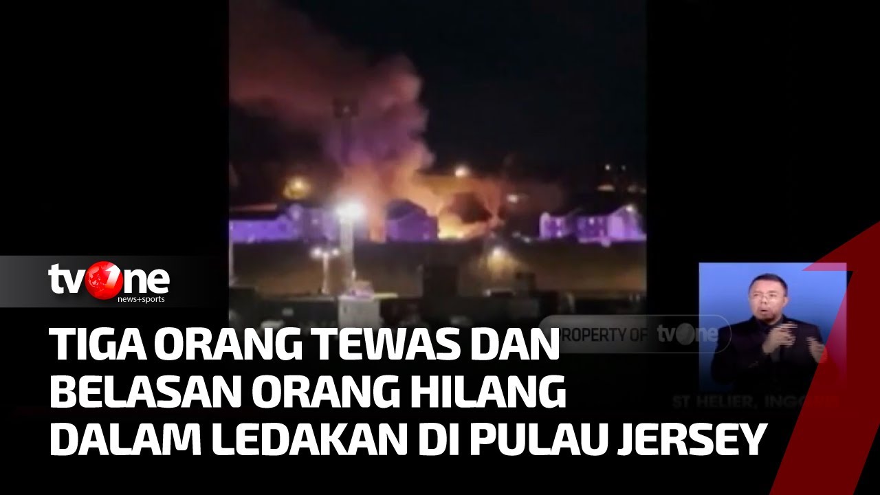 Ledakan di Pulau Jersey Runtuhkan Apartemen Tiga Lantai, Belasan Orang ...