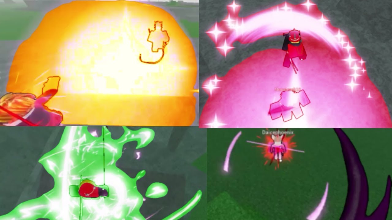 Love Breathing In Different Colours! | [Rogue Demon Roblox] (Move ...