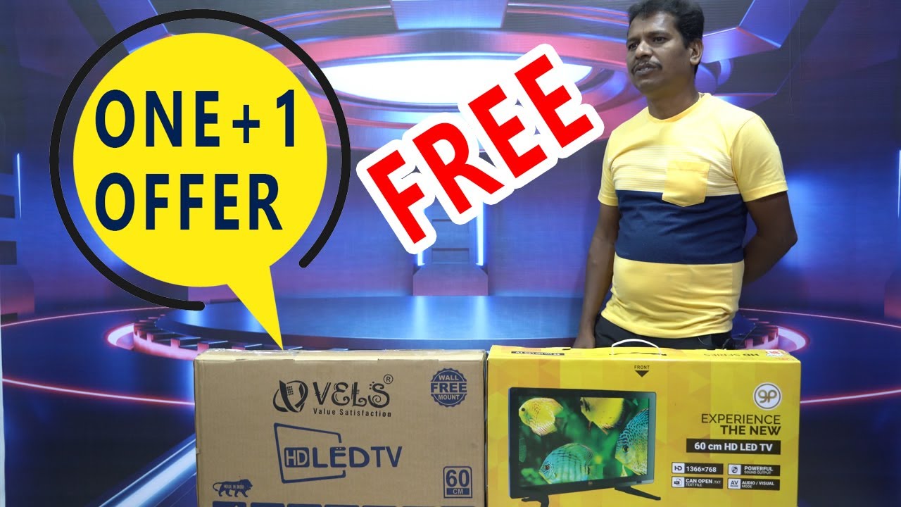 ONE PLUS ONE OFFER TV | Call: 9842183605 | 24 Inch LED TV Tamil | Best ...